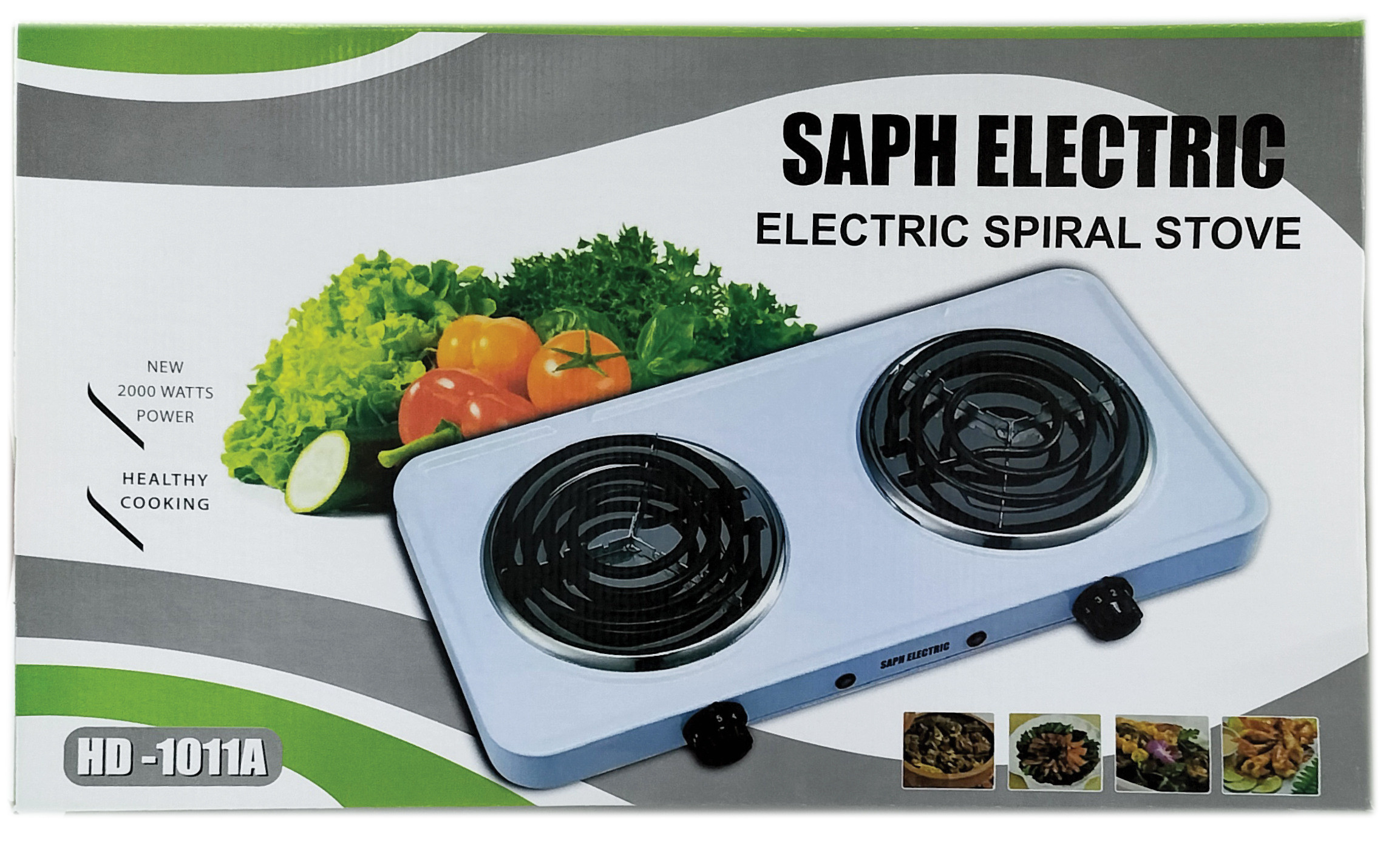 Hotplate Double Spiral Saph | GS Vickers & Co